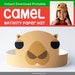 Camel Paper Crown, Kids Costume Christmas/nativity, Printable Camel ...