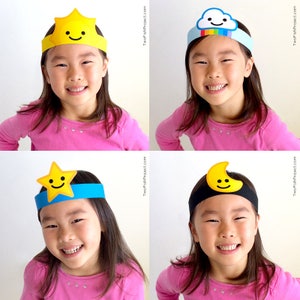 Rainbow Cloud, Sun, Moon, Star, Sky Birthday Party, Baby Shower ...