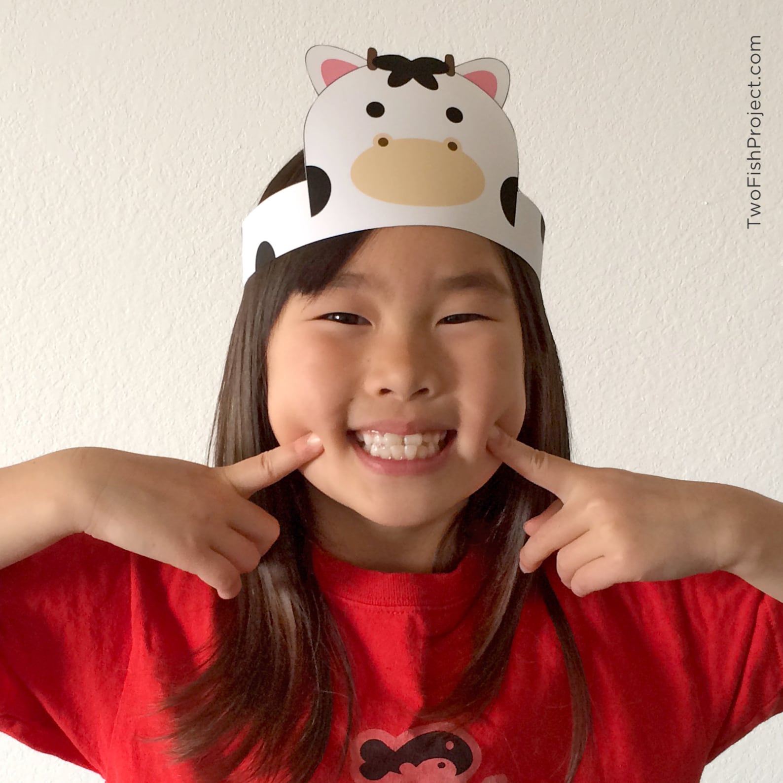 Imprimir y Color Granja Máscaras de Animales Niños / Niños / Niñas ...