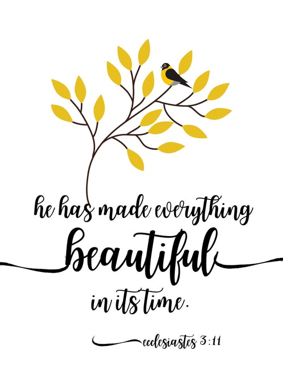 In His Time Scripture