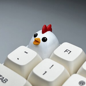 Chicken Artisan Keycap for MX Style Mechanical Keyboard Switches - Etsy