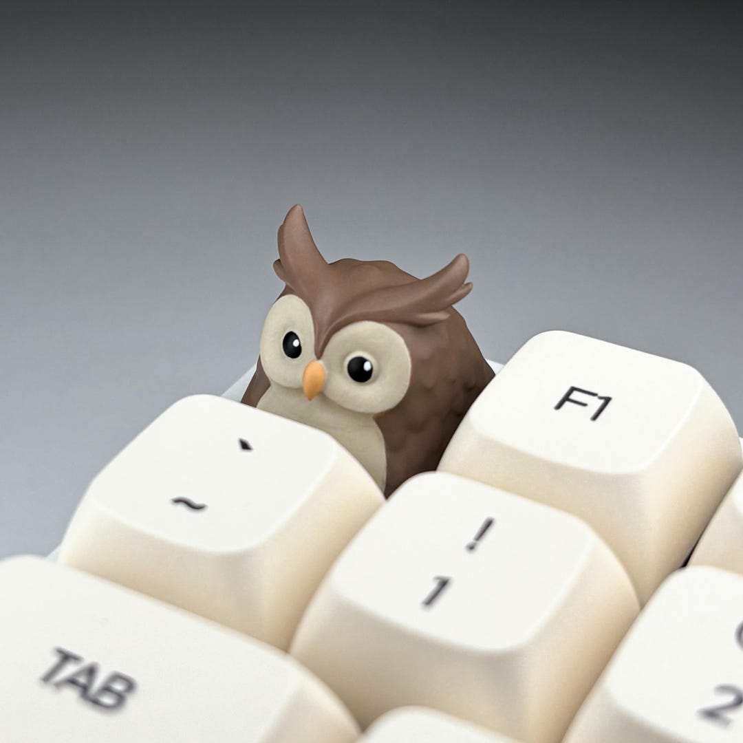 Horned Owl Keycap for MX Style Mechanical Keyboard Switches - Etsy