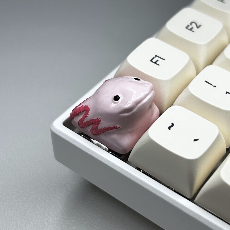 Axolotl Artisan Keycap for MX Style Keyboards - Etsy