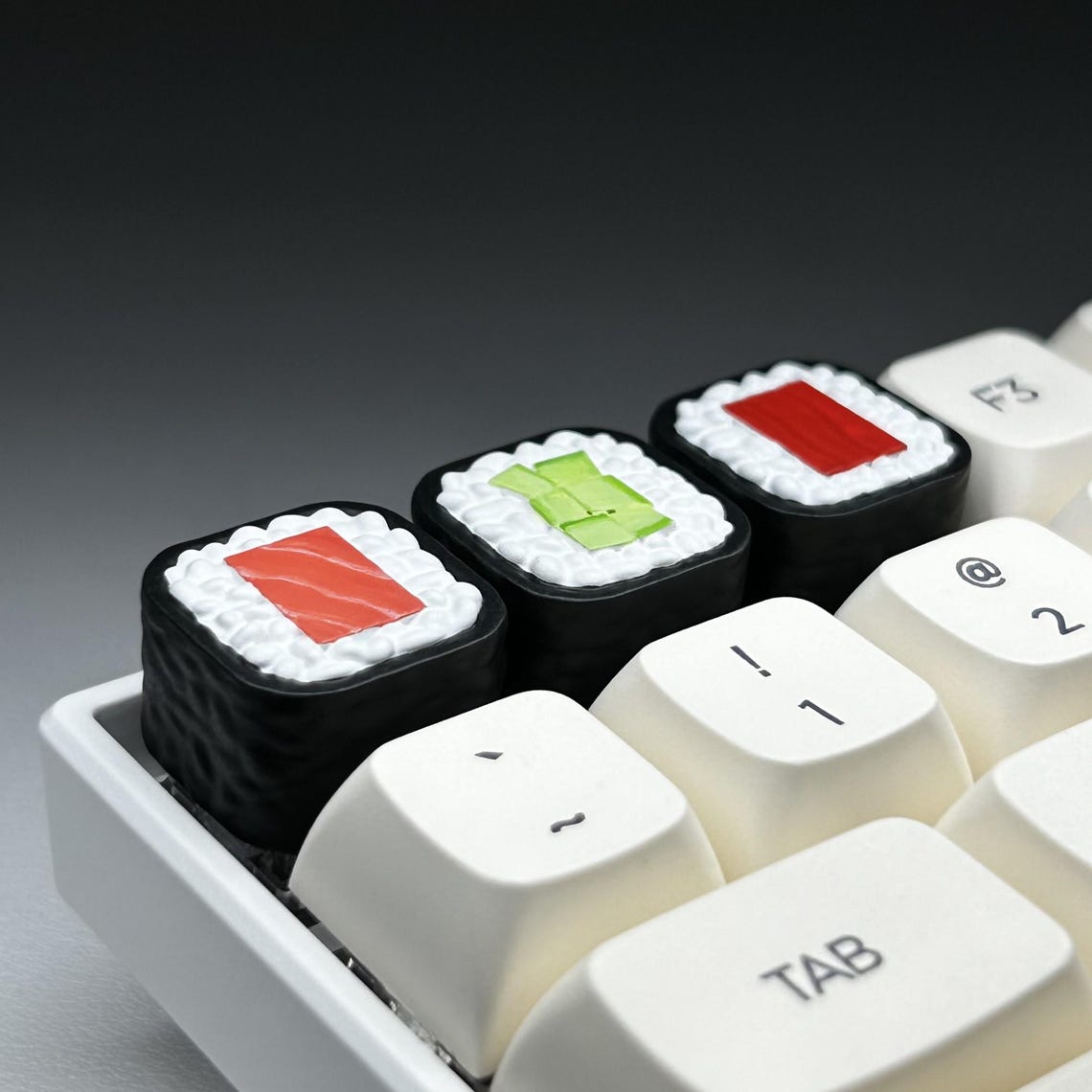 Sushi Roll Artisan Keycap for MX Style Mechanical Keyboard Switches ...