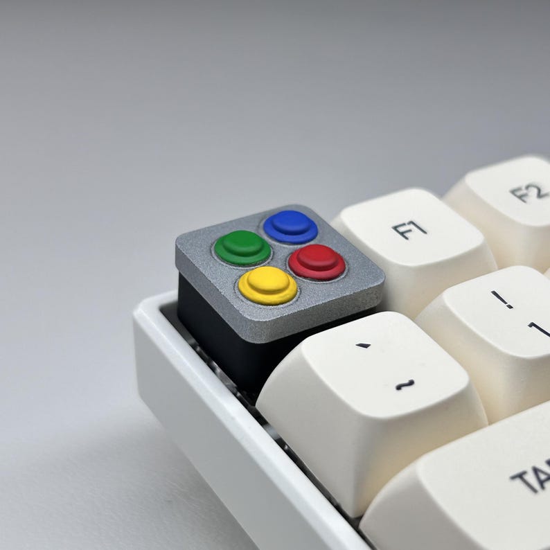 Retro Arcade Artisan Keycaps for MX Style Mechanical Keyboard Switches ...
