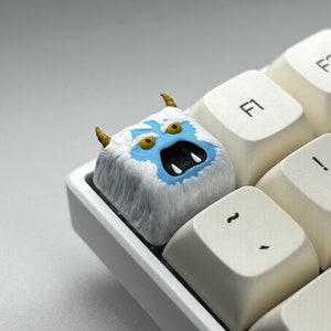 Yeti Artisan Keycap for MX Style Mechanical Keyboard Switches - Etsy