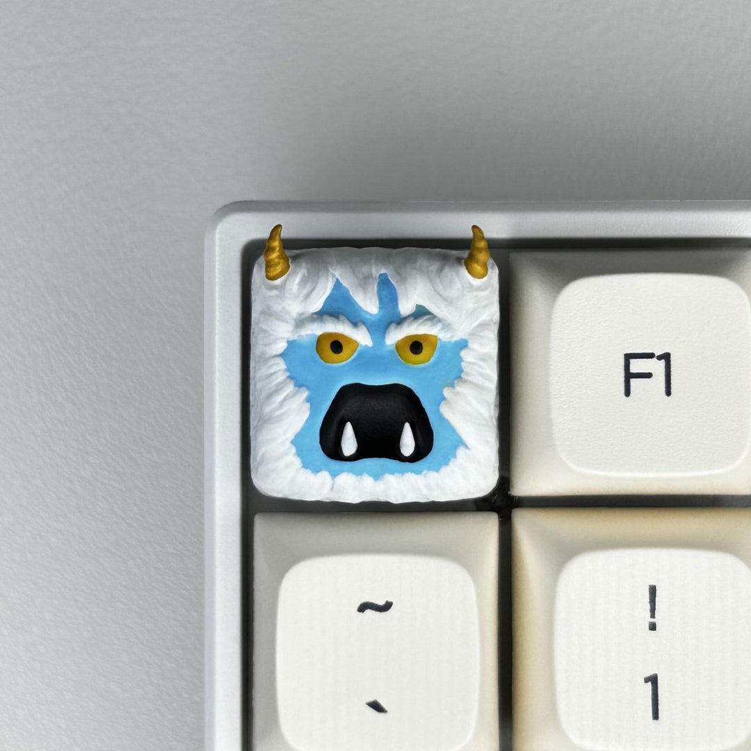 Yeti Artisan Keycap for MX Style Mechanical Keyboard Switches - Etsy