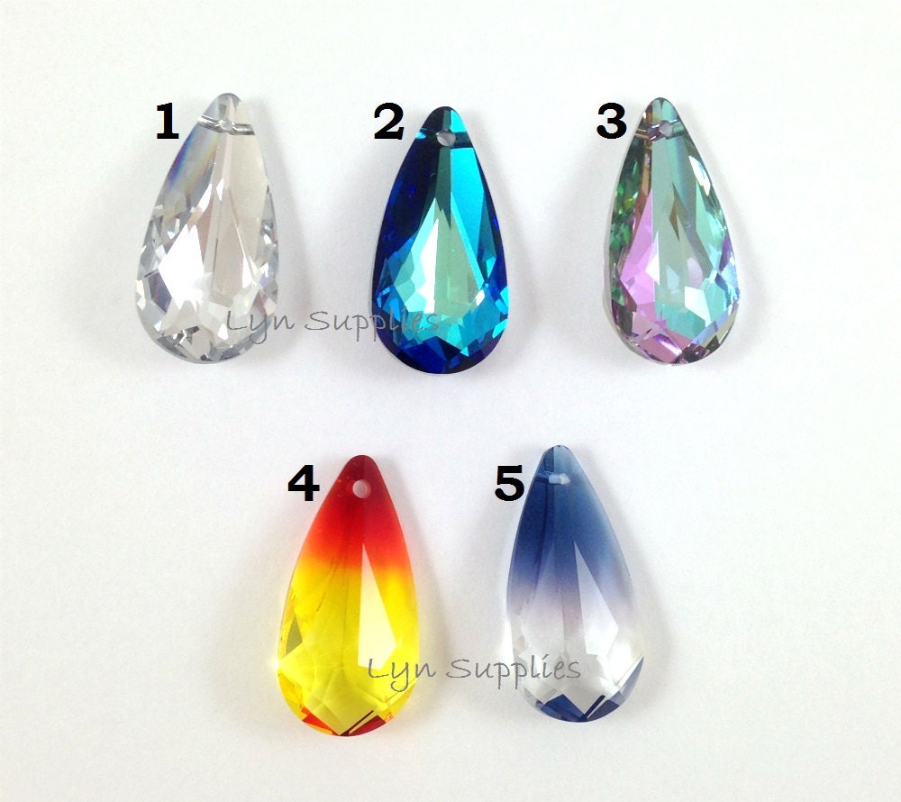 6100 VITRAIL MEDIUM 24x12mm 2 pieces Swarovski Crystal | Etsy