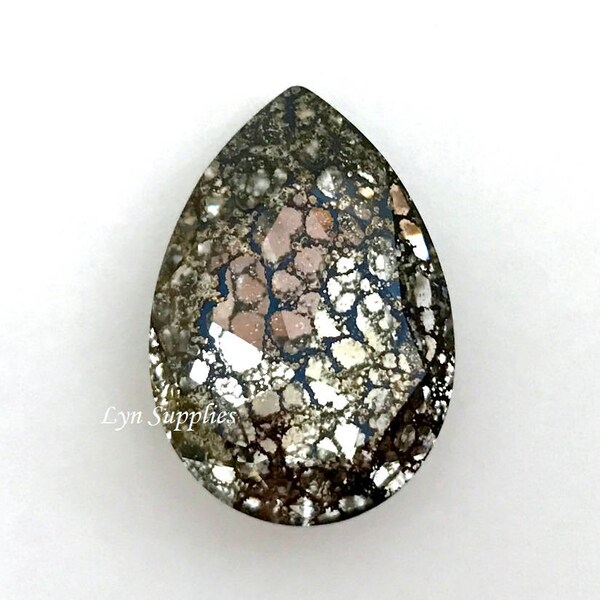 Swarovski Pear - Etsy