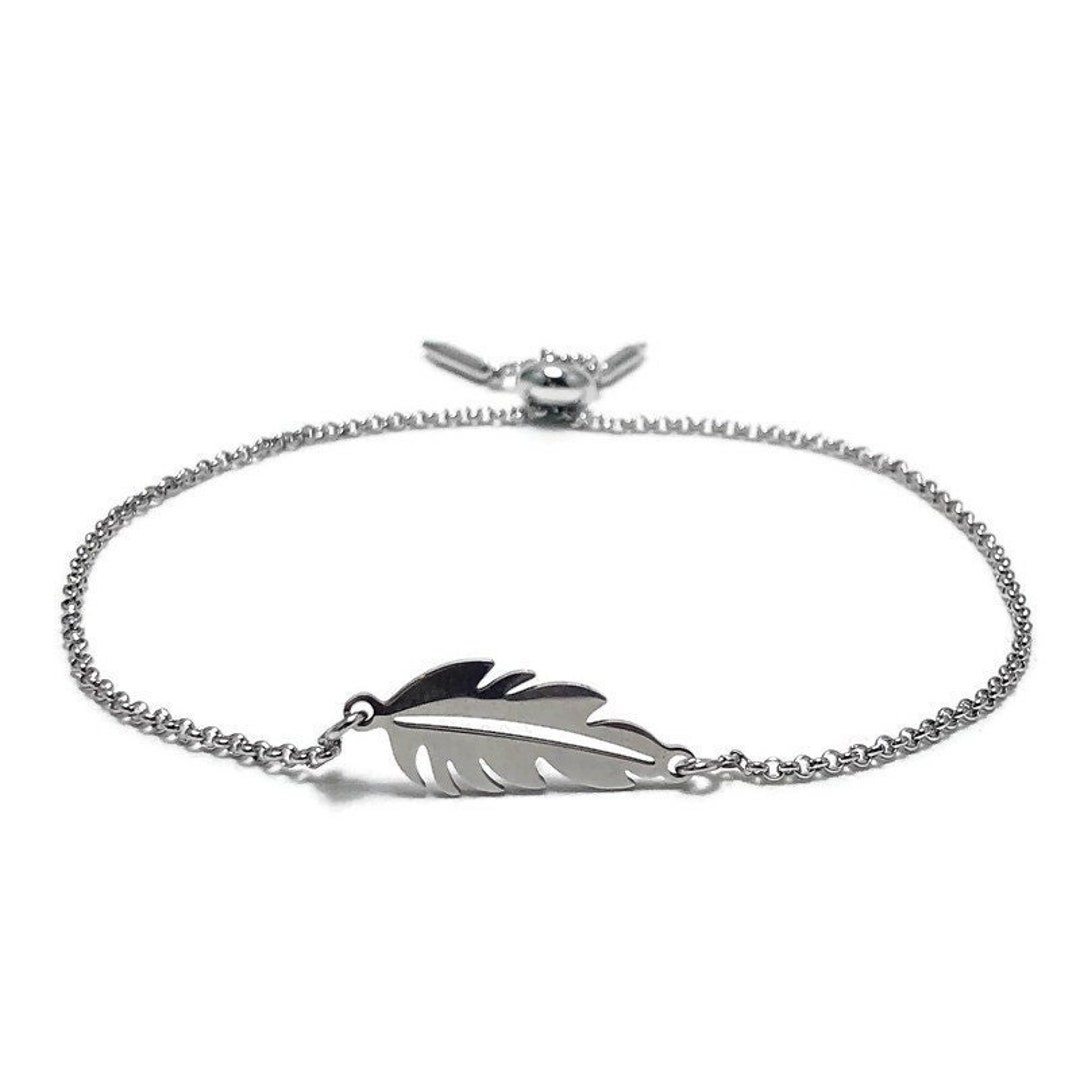 Adjustable Box Chain Bracelet Slide Bead Box Chain Bracelet Box Chain ...