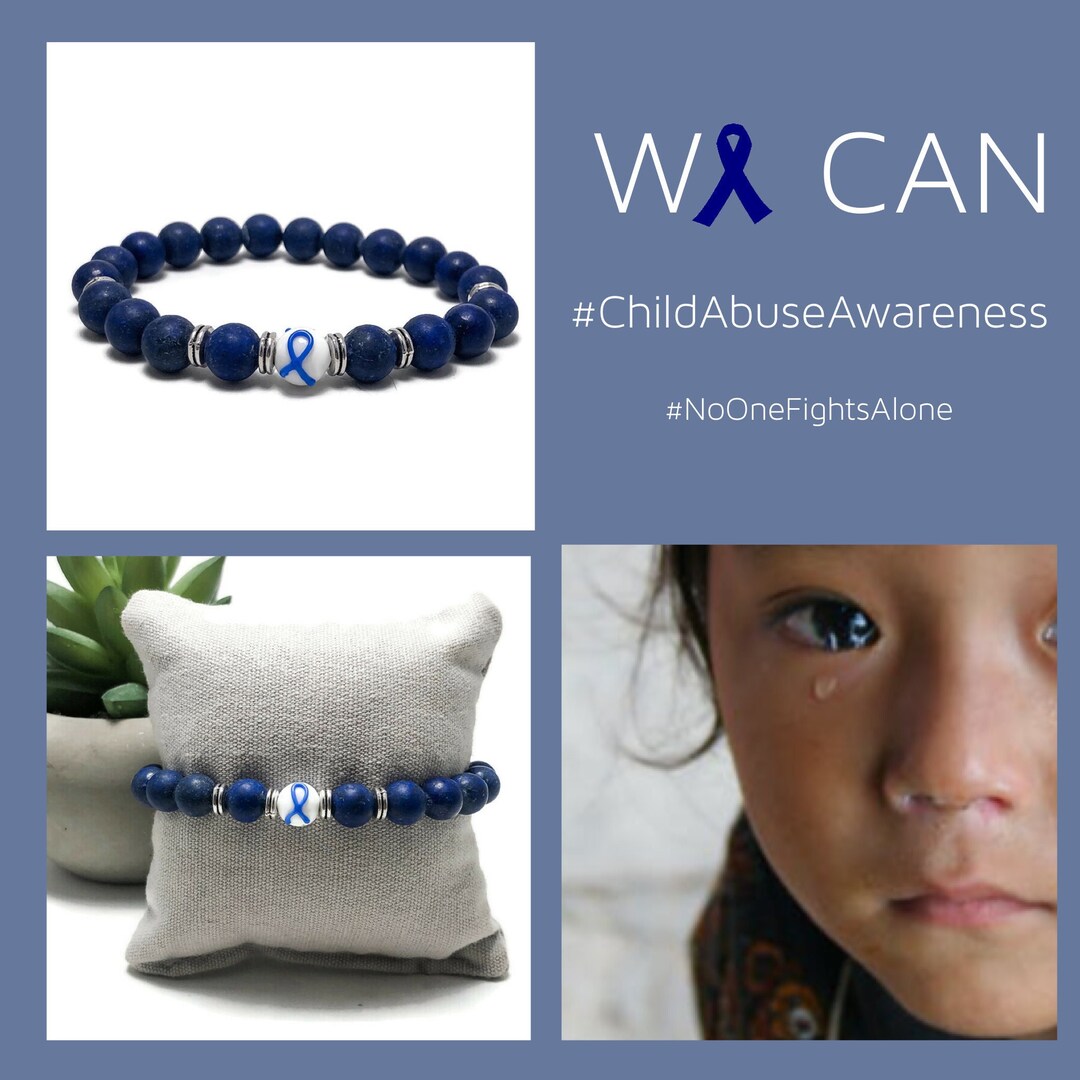 Limited Edition Child Abuse Awareness Blue Ribbon Unisex Mens - Etsy