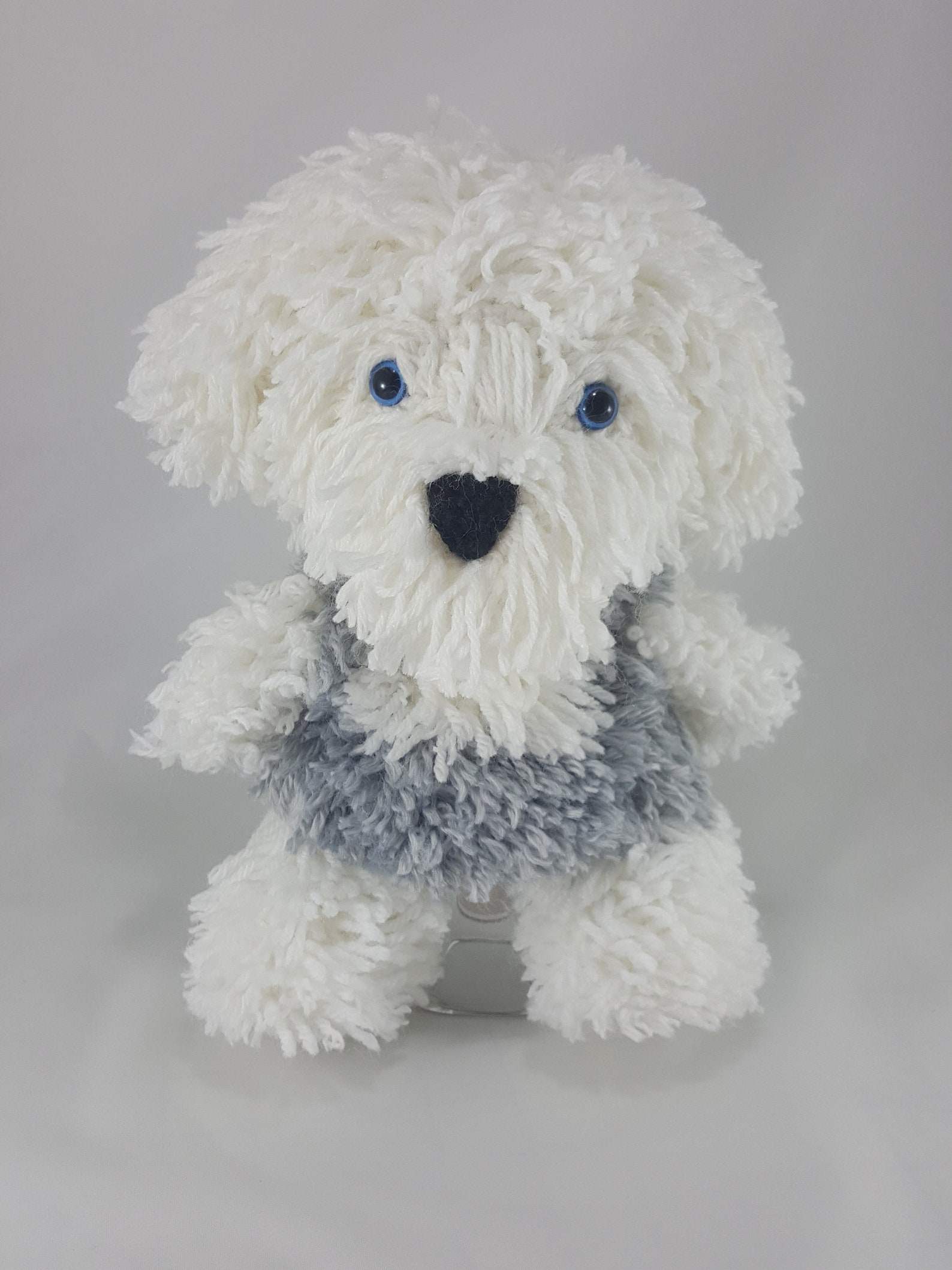 Handmade Sheepdog Dog Puppy Crochet Amigurumi PATTERN ONLY. Stuffed ...