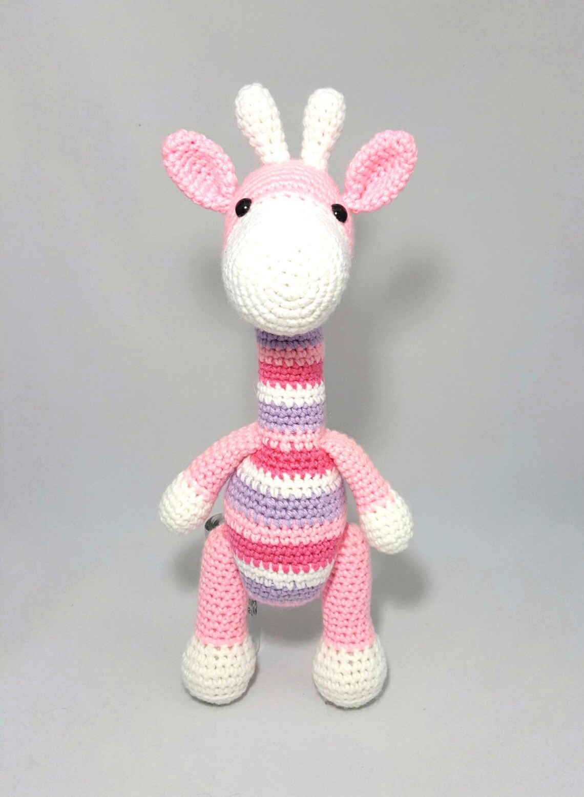 Striped Giraffe Crochet Amigurumi PATTERN ONLY. Stuffed Animal - Etsy