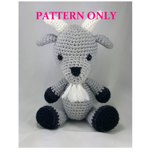 Crochet Pattern Goat Hat | Etsy