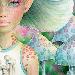 Magical Mushrooms - Ltd. Edition Signed and Numbered Fine Art Print by ...