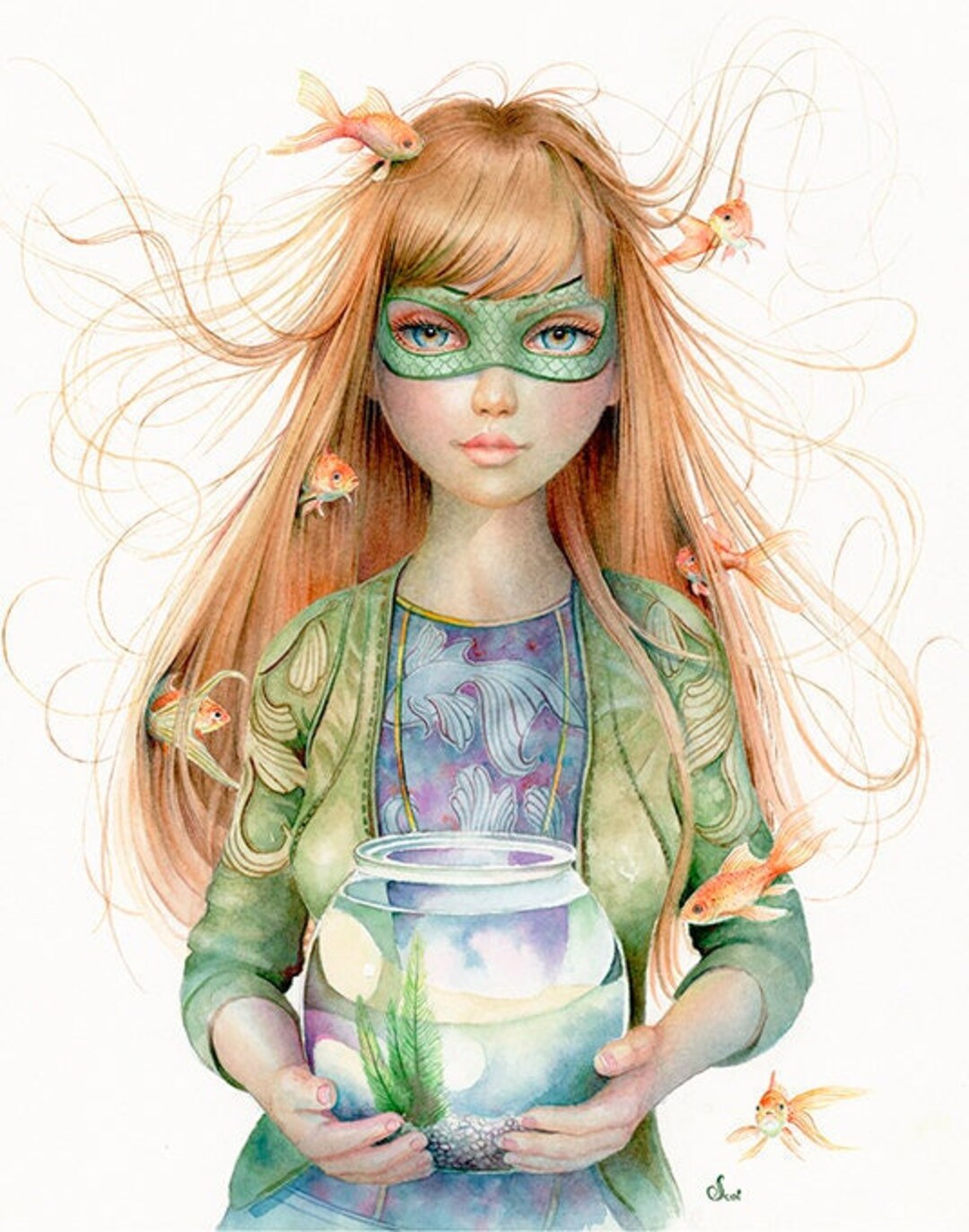 Fish Out of Water Ltd. Edition Signed and Numbered Fine Art Print by ...