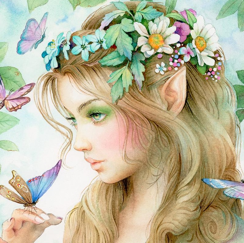 Fae - Ltd. Edition Signed and Numbered Fine Art Print by Scot Howden ...