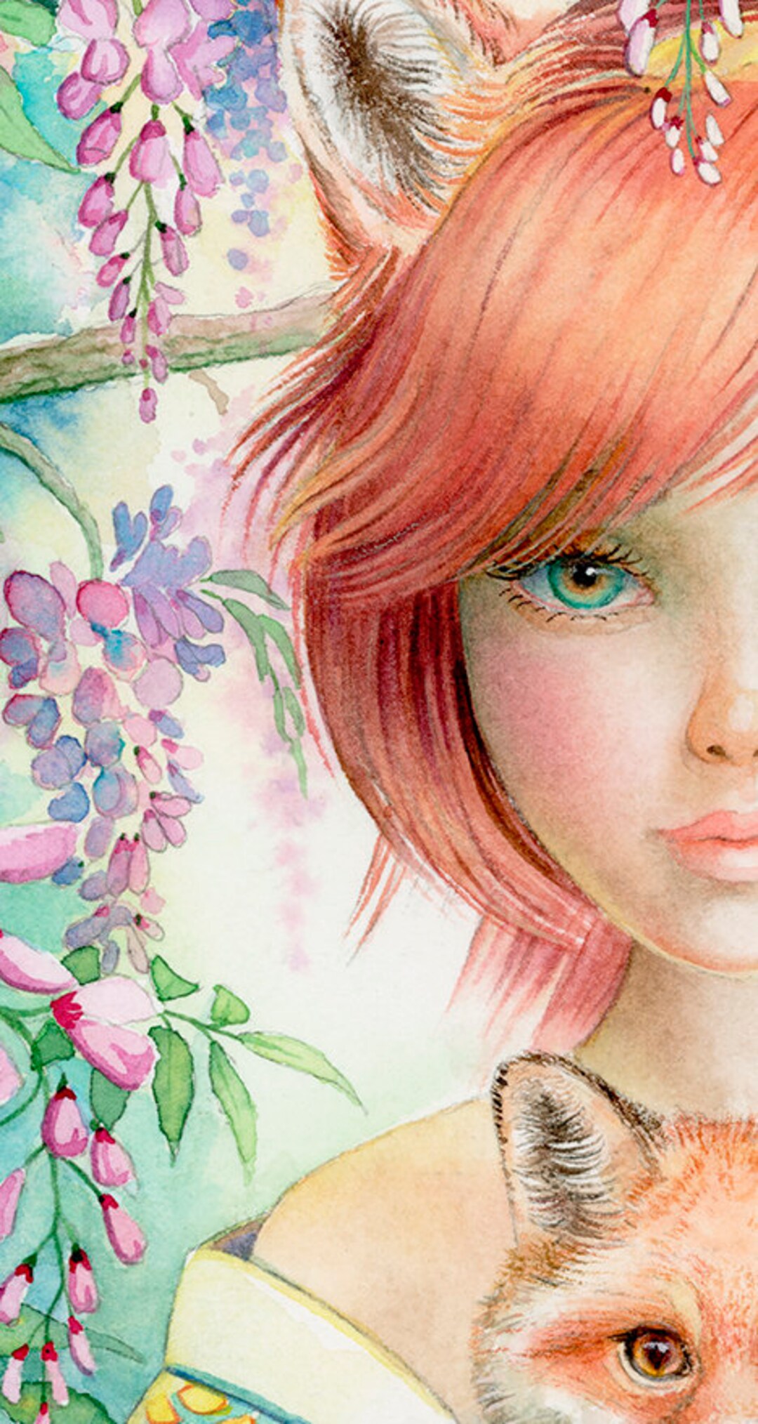 Kitsune Ltd. Edition Signed and Numbered Fine Art Print by Scot Howden ...