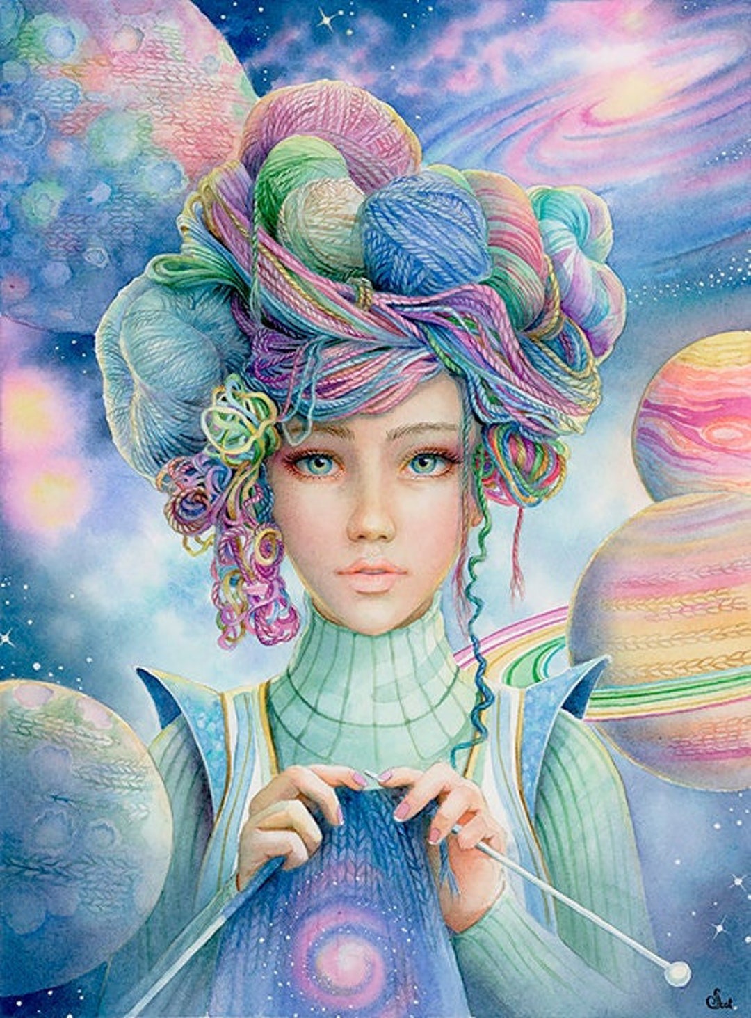 Threads of the Galaxy Ltd. Edition Signed and Numbered Fine Art Print ...