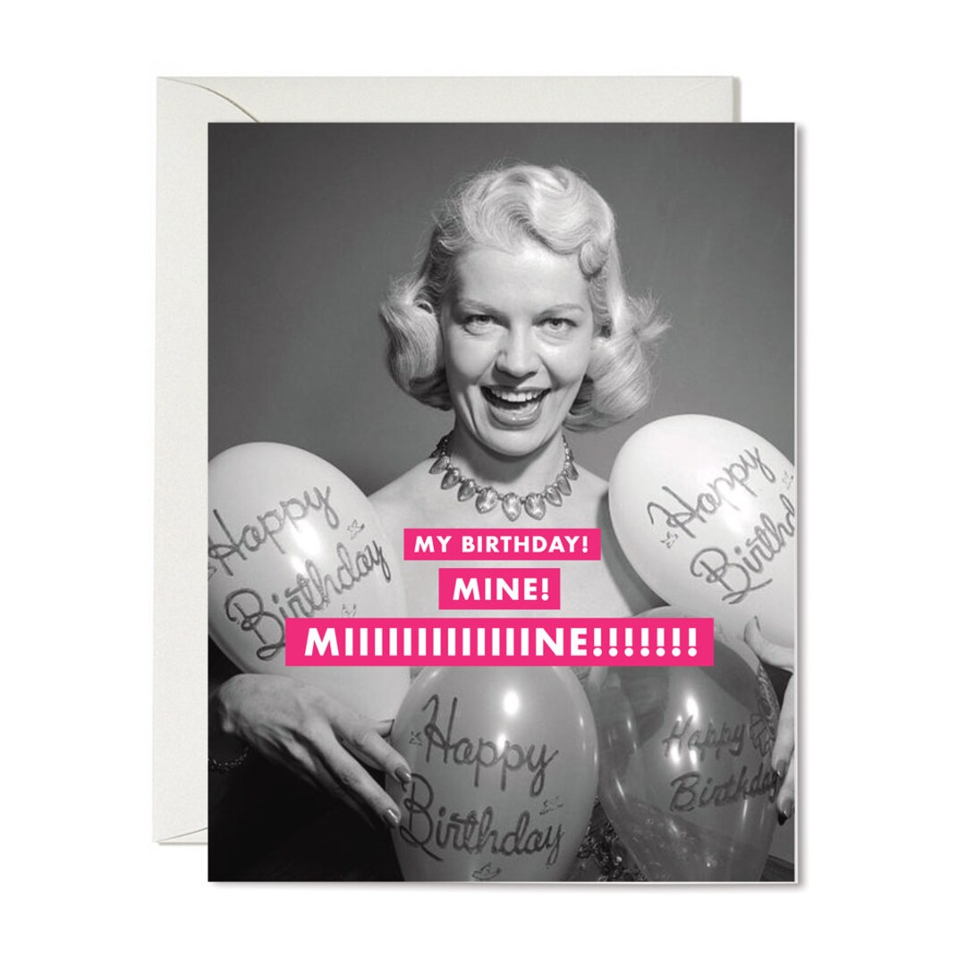 My Birthday Card - Etsy