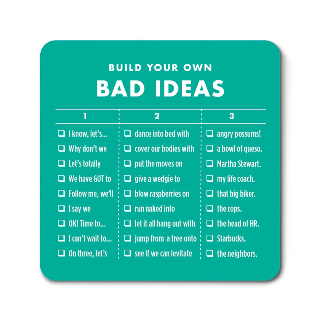 Bad Ideas Fridge Magnet - Etsy
