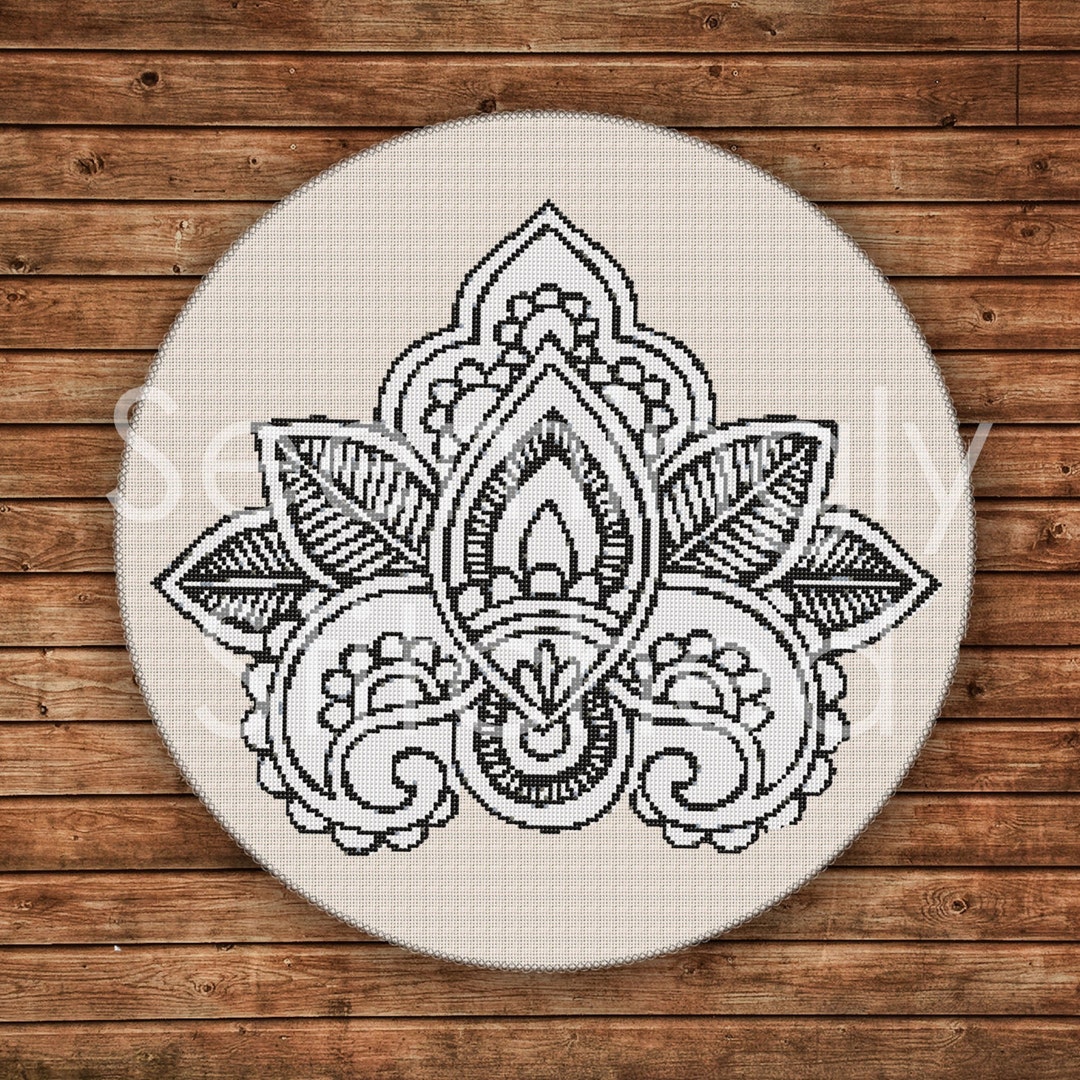 Counted Cross Stitch Pattern - Filigree - Digital Download PDF - Etsy
