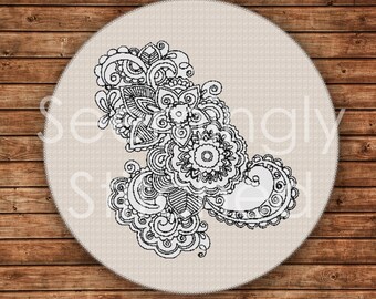 Cross Stitch Pattern - Filigree - Etsy
