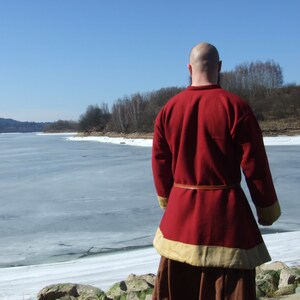 Men's Viking Coat for Early Middle Ages, Historical Reenactment - Etsy