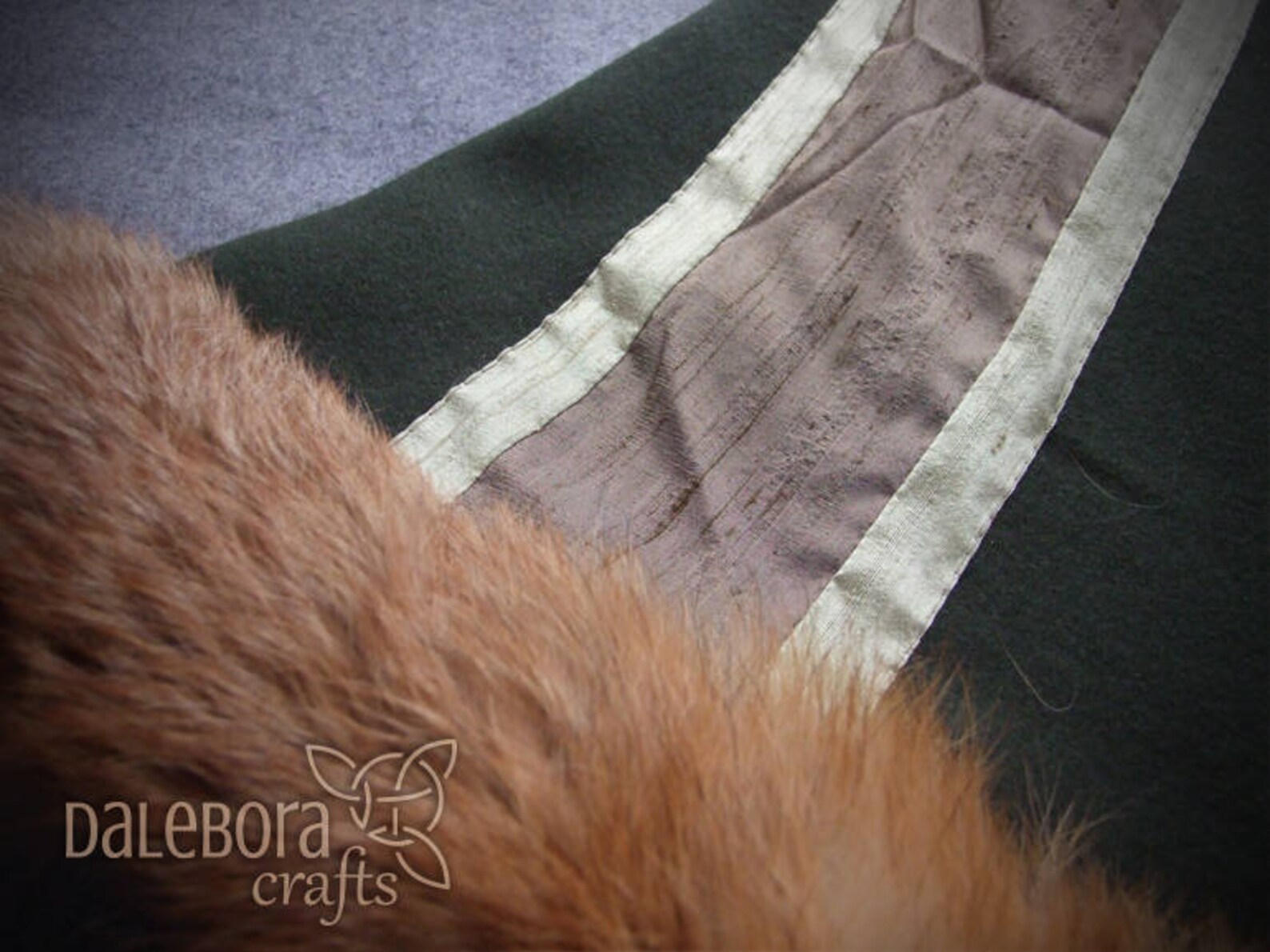 Early Medieval Triangular Hat With Fox Fur / Viking Slav - Etsy