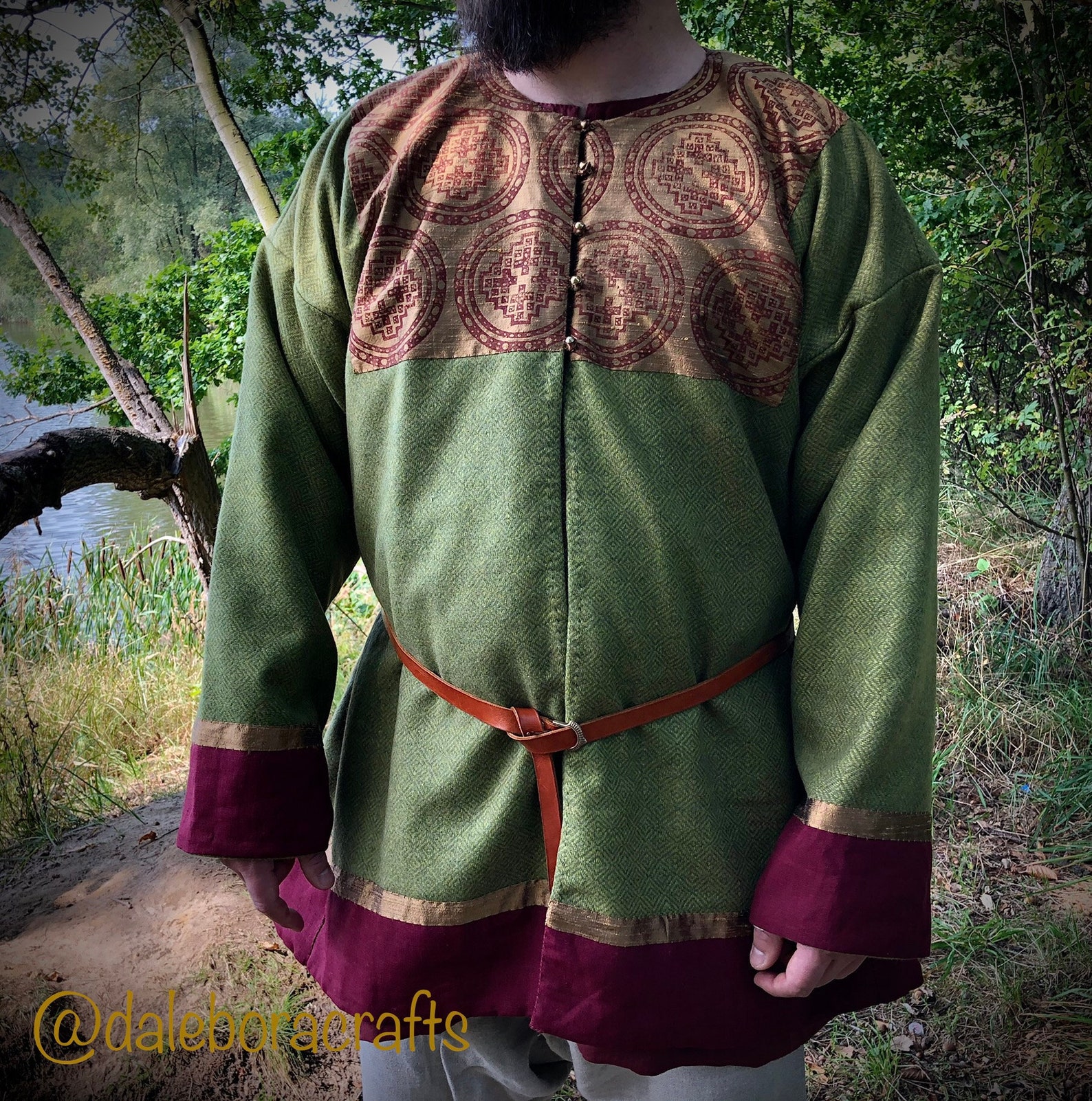 Men's Viking coat for Early Middle Ages historical - Etsy 日本