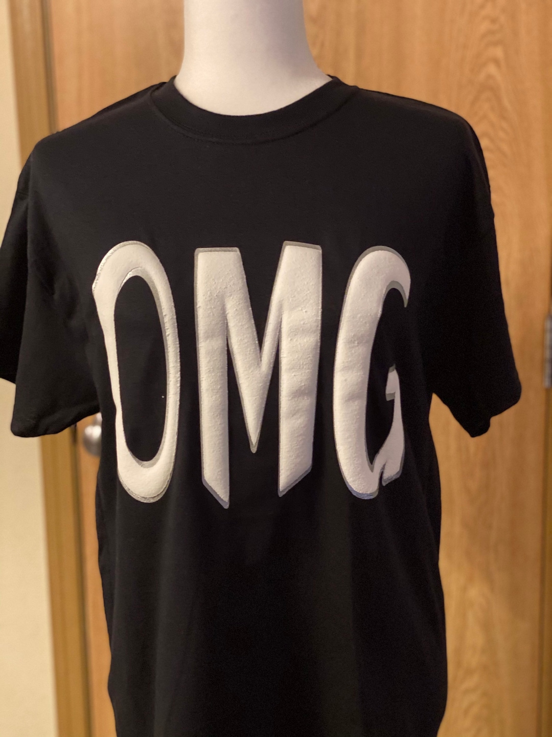 OMG 3D Puff Heat Transfer Vinyl Tshirt - Etsy