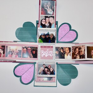 Photo Memory Explosion Box Photo Album Scrapbook in a Box - Etsy