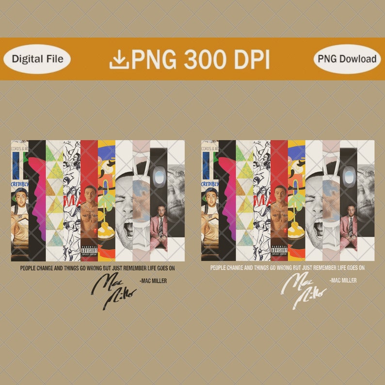 Mac Millers 90s PNG File, Mac Millers Sweatshirt, Mac Self Care Digital ...