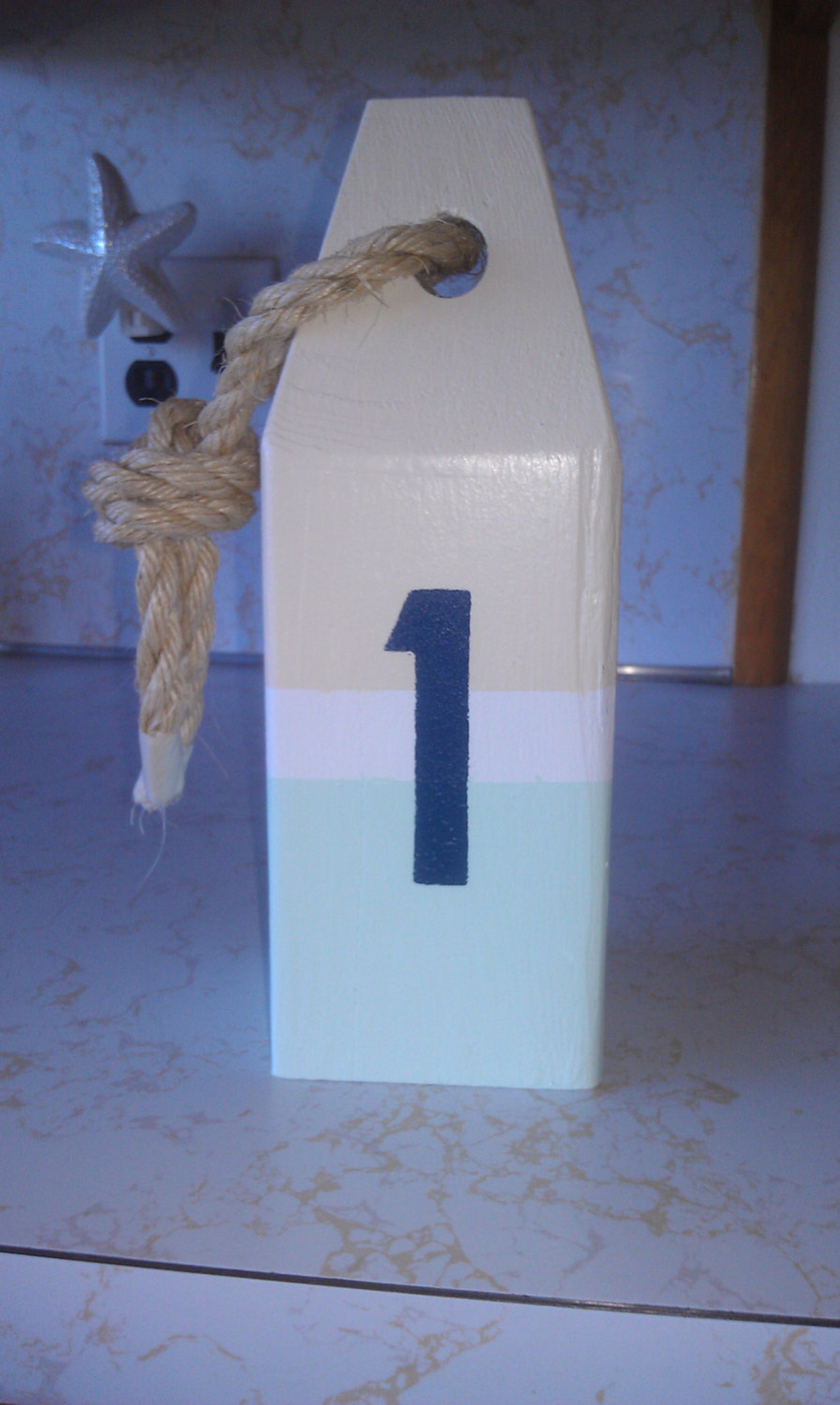 Wedding Table Numbers. Wood Buoy. Lobster Buoy. Nautical. Ocean & Lake ...