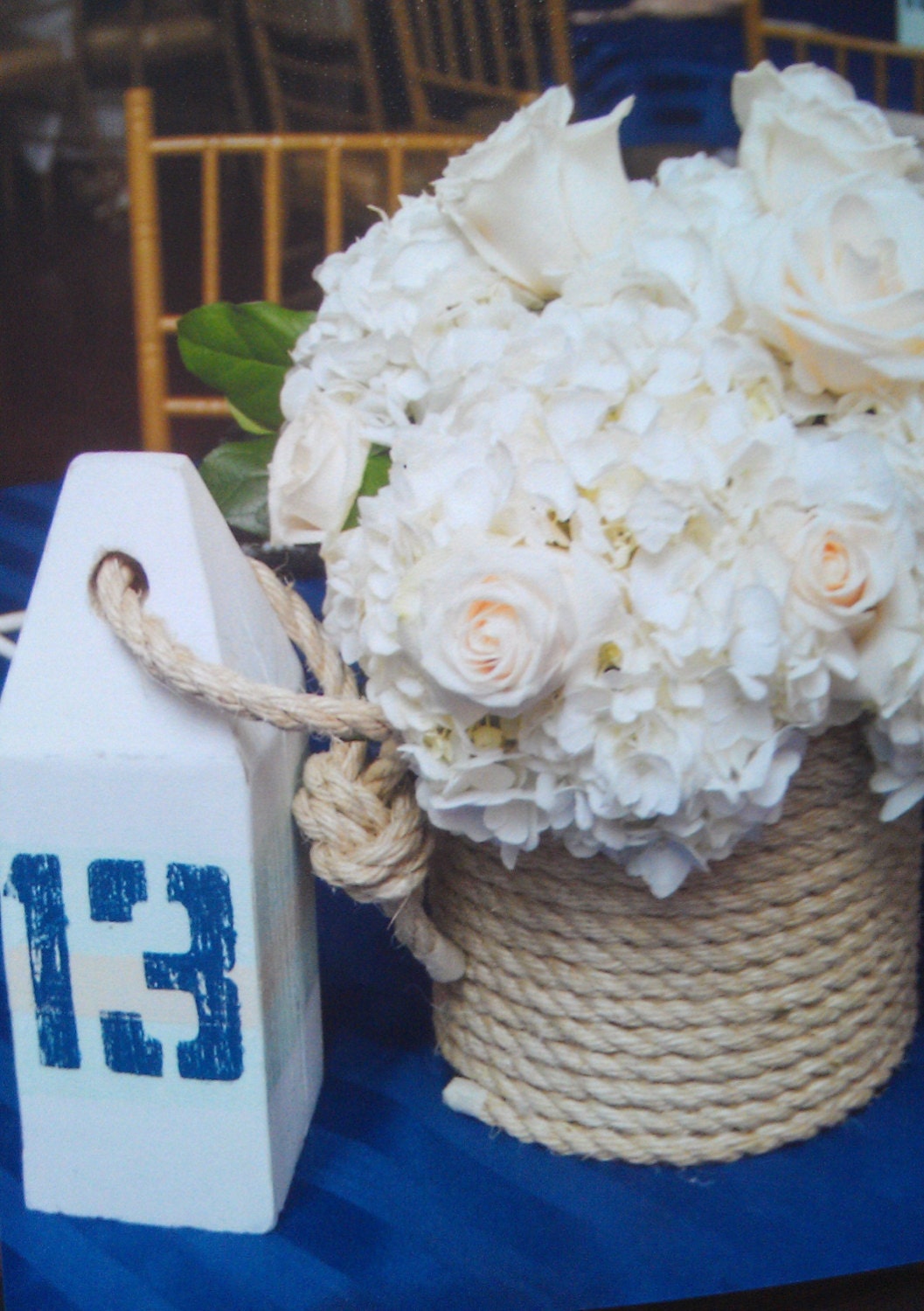 Wedding Table Numbers. Wood Buoy. Lobster Buoy. Nautical. Ocean & Lake ...
