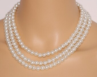 Colliers à plusieurs rangs - Etsy France