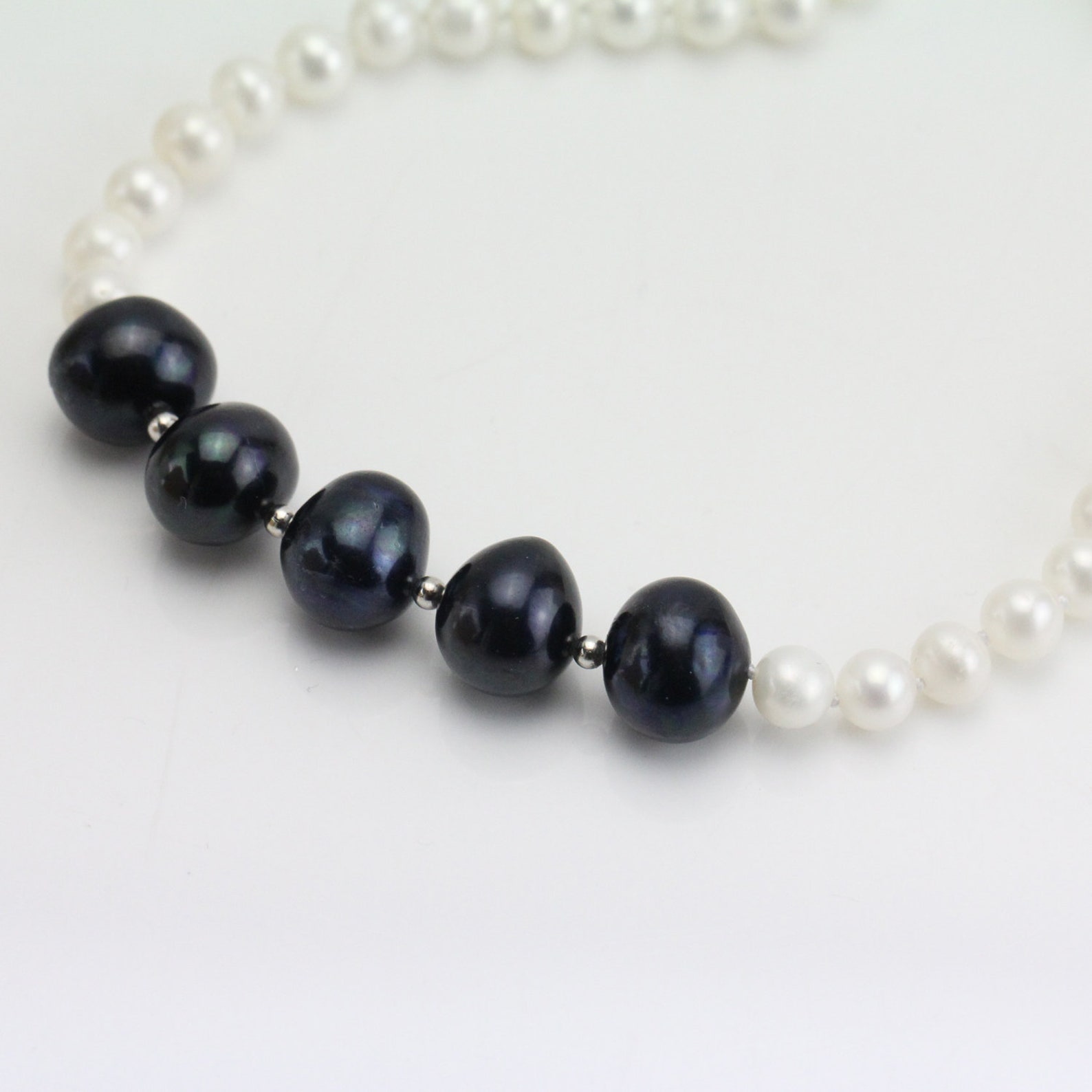 Freshwater Pearl Choker Necklacewedding Bridesmad Etsy