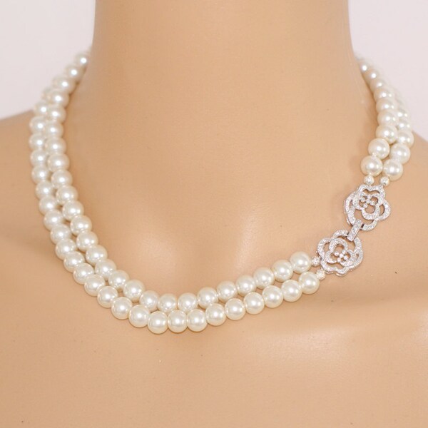 Double Strand Pearls - Etsy