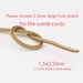 Suede Leather Cord,1.5x2.5mm Flat Faux Suede Cords,vegan Suede Cord ...