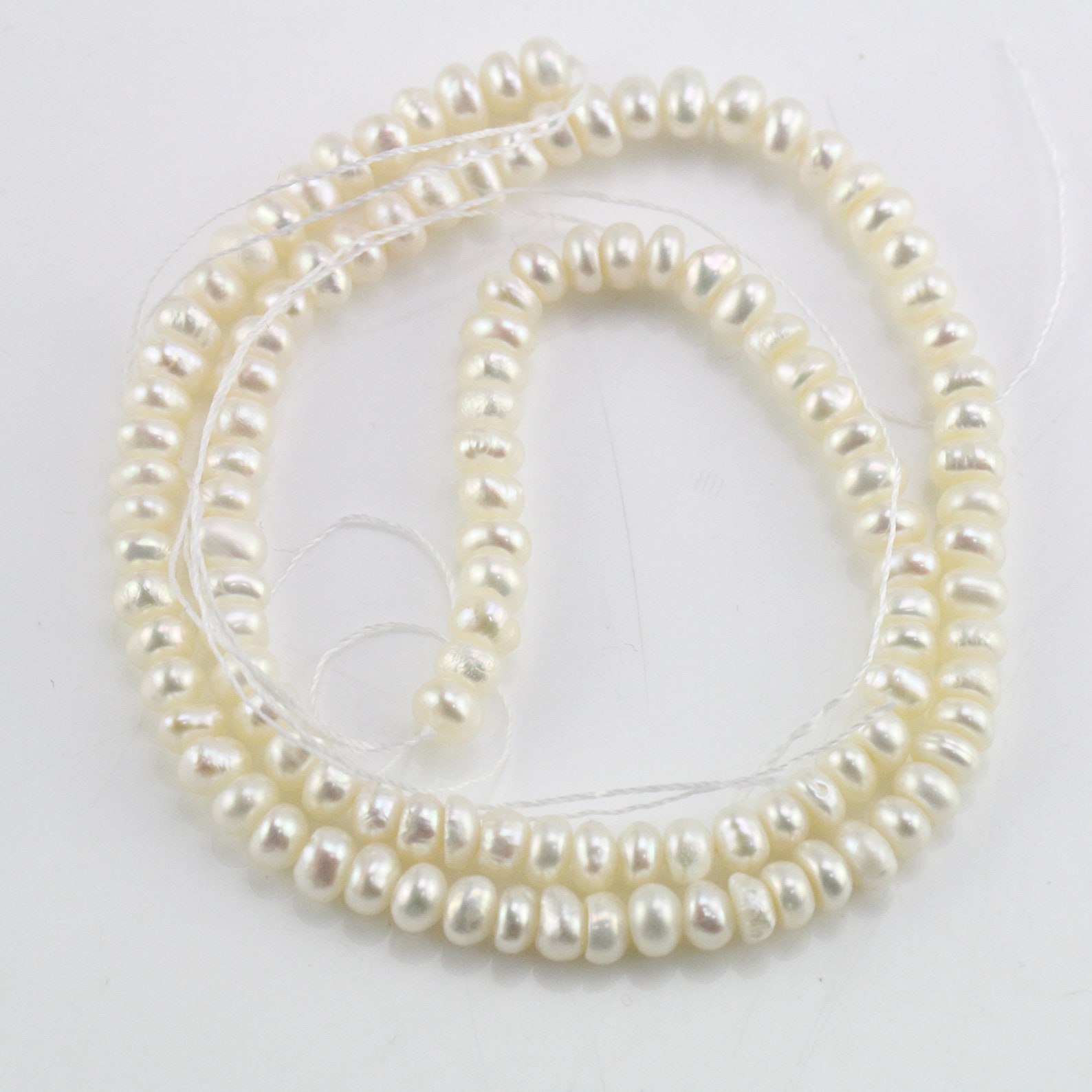 4-5mm Seed Pearl Strandnatural Freshwater Small Size Pearl - Etsy