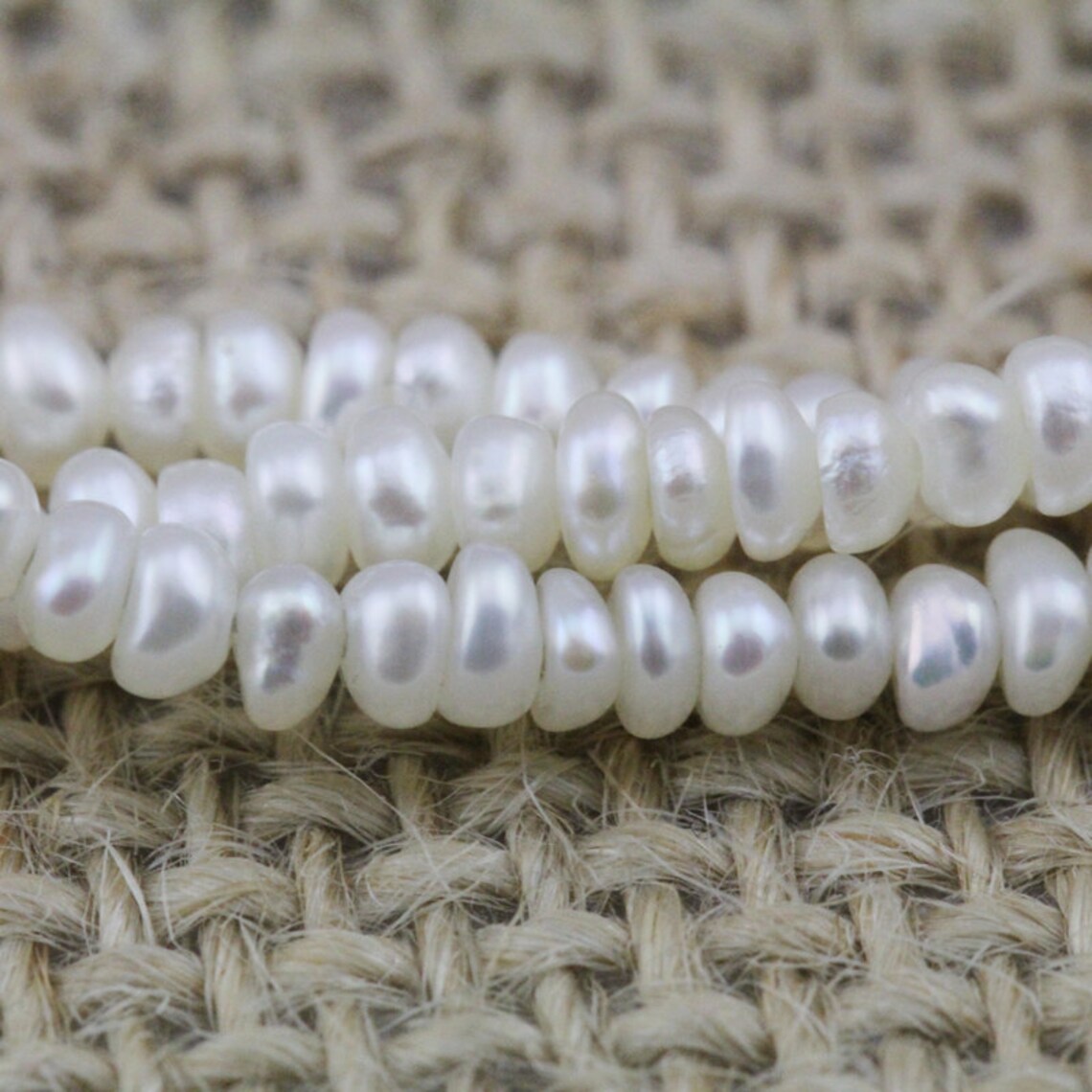 2.5-3mm Seed Pearl Strand,natural Freshwater Small Size Pearl Bead ...