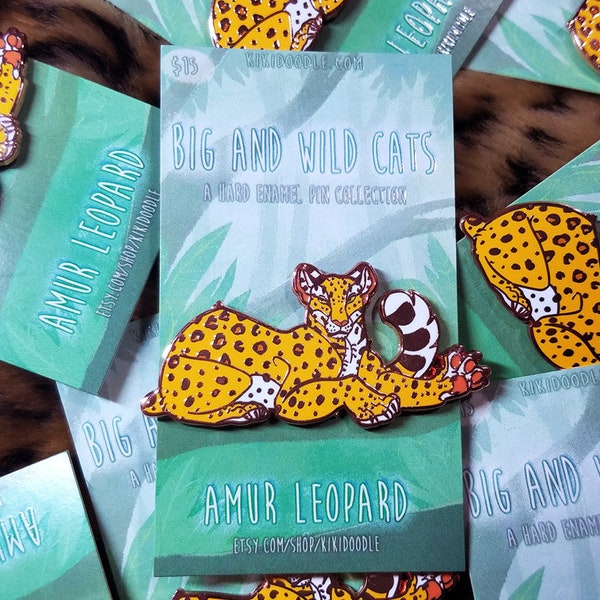 Big Cat Pin - Etsy