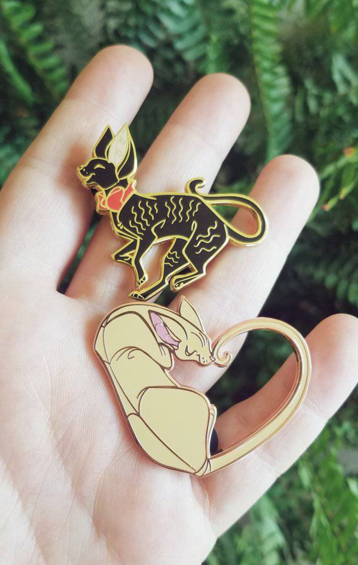 Sphynx Cat Heart HCM Awareness Hard Enamel Pin 2" - Etsy