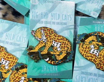 Jaguar Pin | Etsy