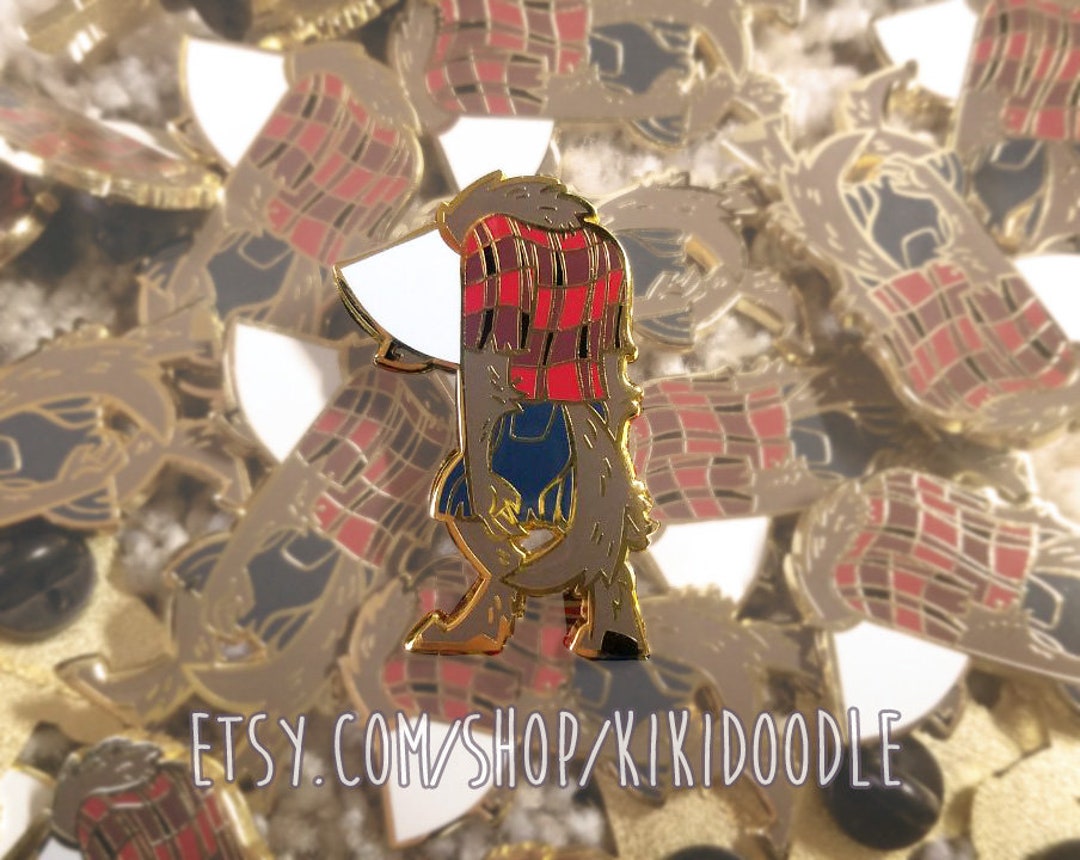 Cone of Shame Coned Mythology Pin - Werewolf - 1.75" Hard Enamel Pin - Etsy