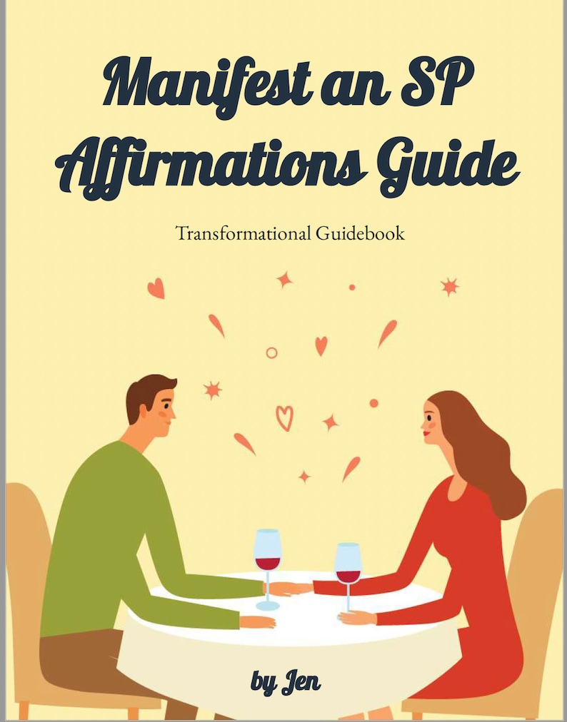 Manifest an SP Affirmations Guide How to Manifest a Specific Person E-book Manifestation Guide ...