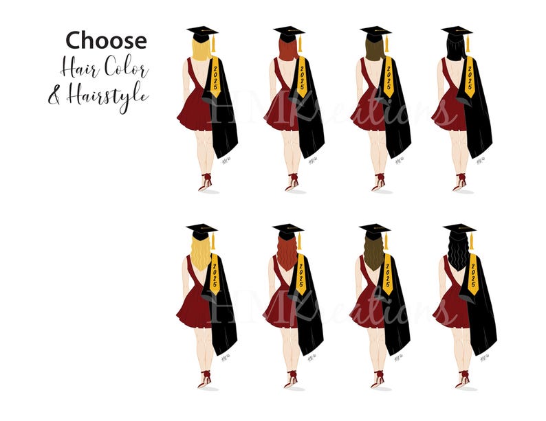 High School & College Girl Graduation Card, Custom Grad Keepsake ...