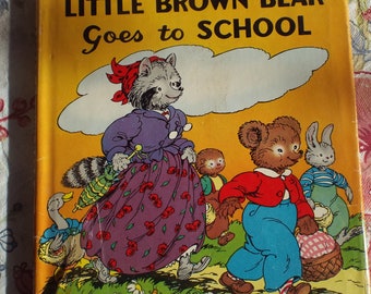 Brown bear book | Etsy
