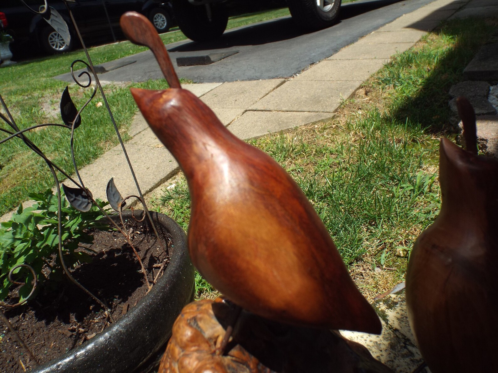 A Stunner........pair of Quail Hand Carved Wood Bird Decoy | Etsy