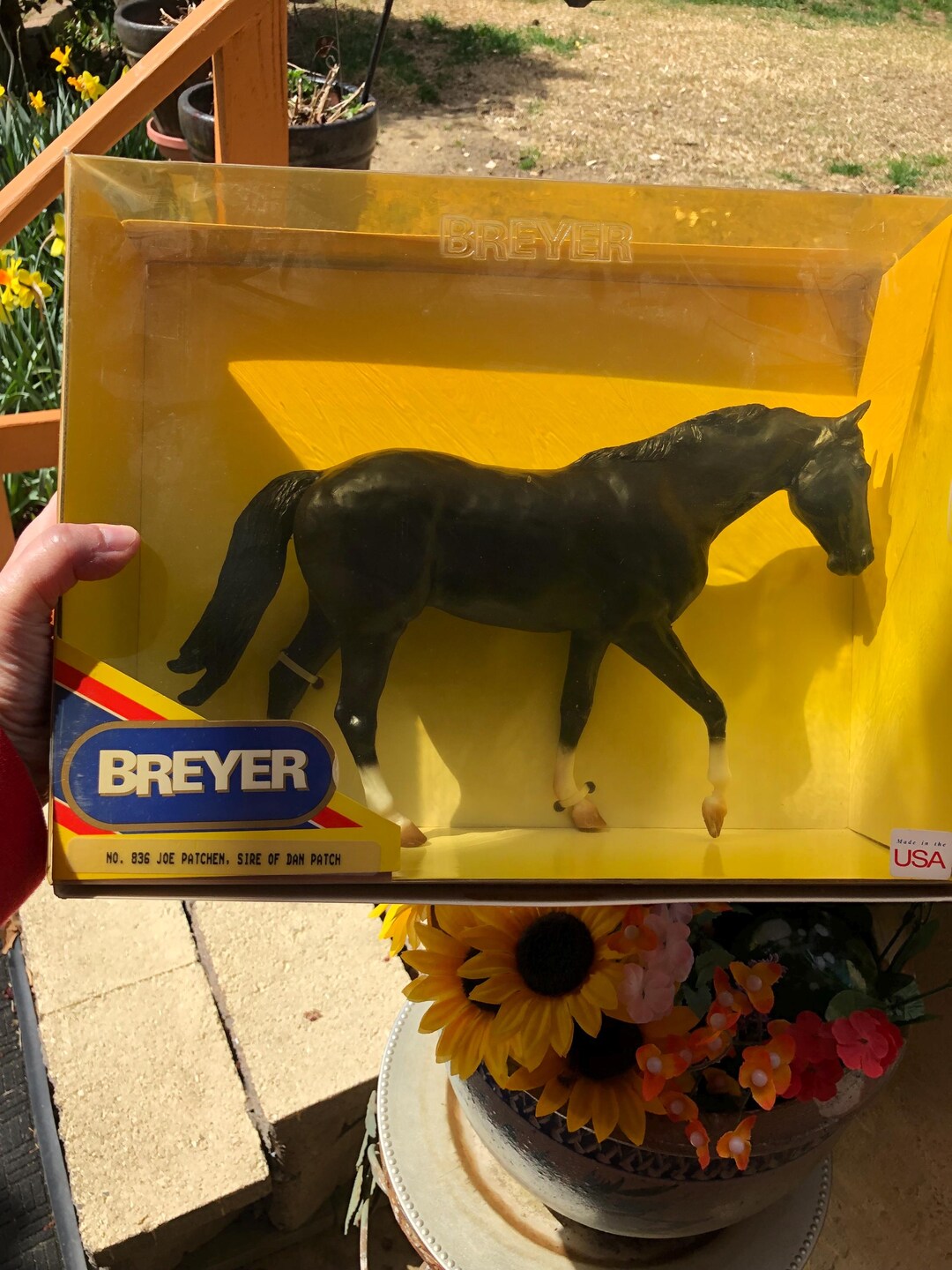 Amazing Vintage Breyer Horse No 836 Joe Patchen Sire of Dan Patchen in ...